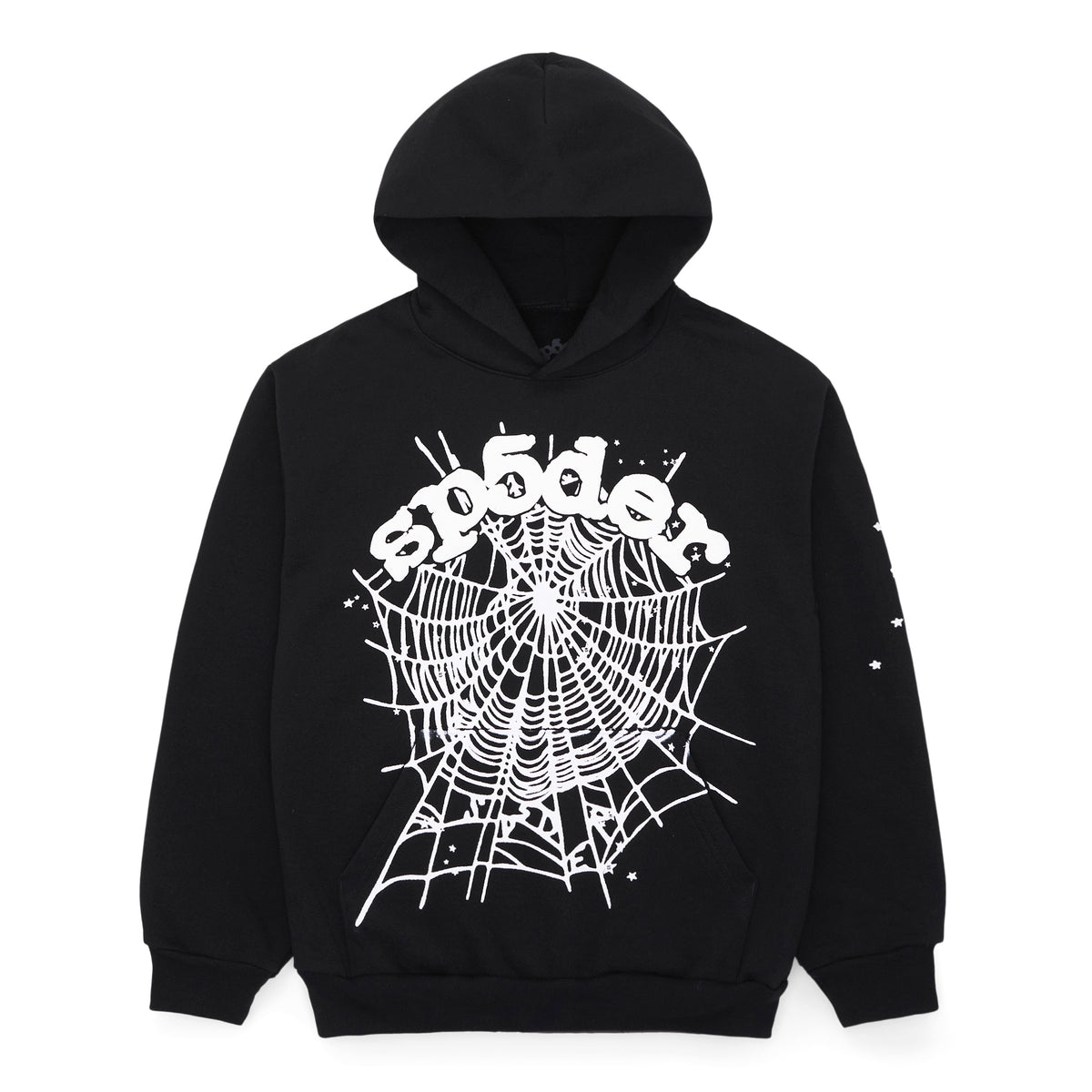 Black Og Web Hoodie Sp5der King Spider