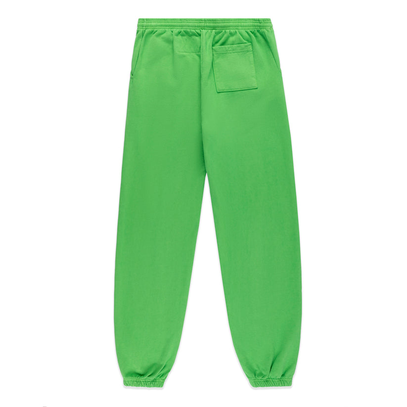 BRIGHT GREEN RHINESTONE PUNK V2 SWEATPANT | SP5DER | KING SPIDER
