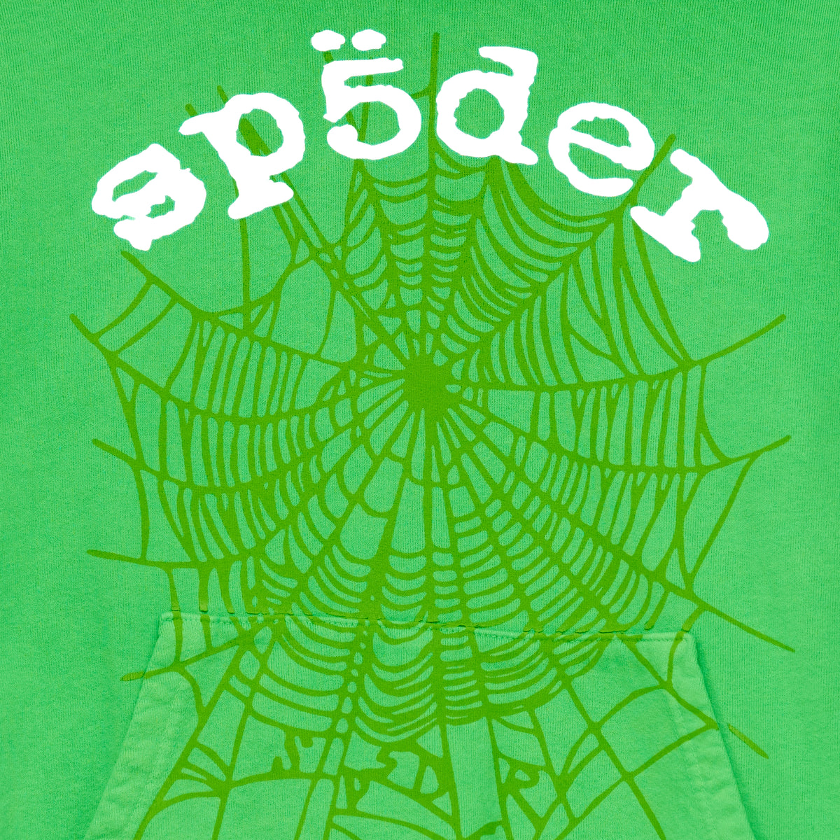 SLIME GREEN LEGACY HOODIE | SP5DER | KING SPIDER