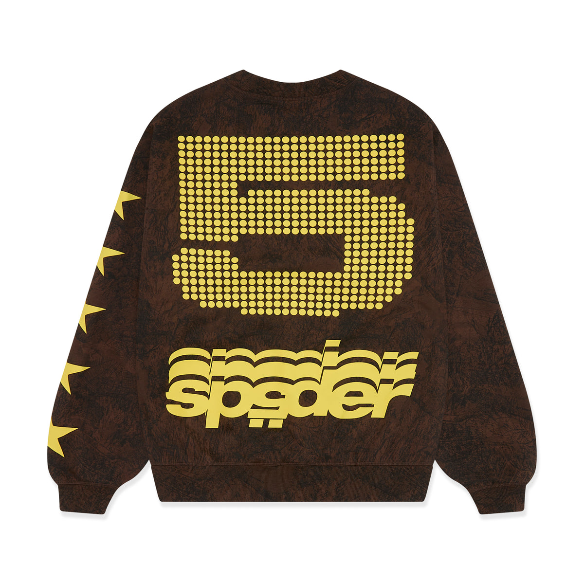 BROWN 5 CREWNECK SWEATSHIRT | KING SPIDER | SP5DER