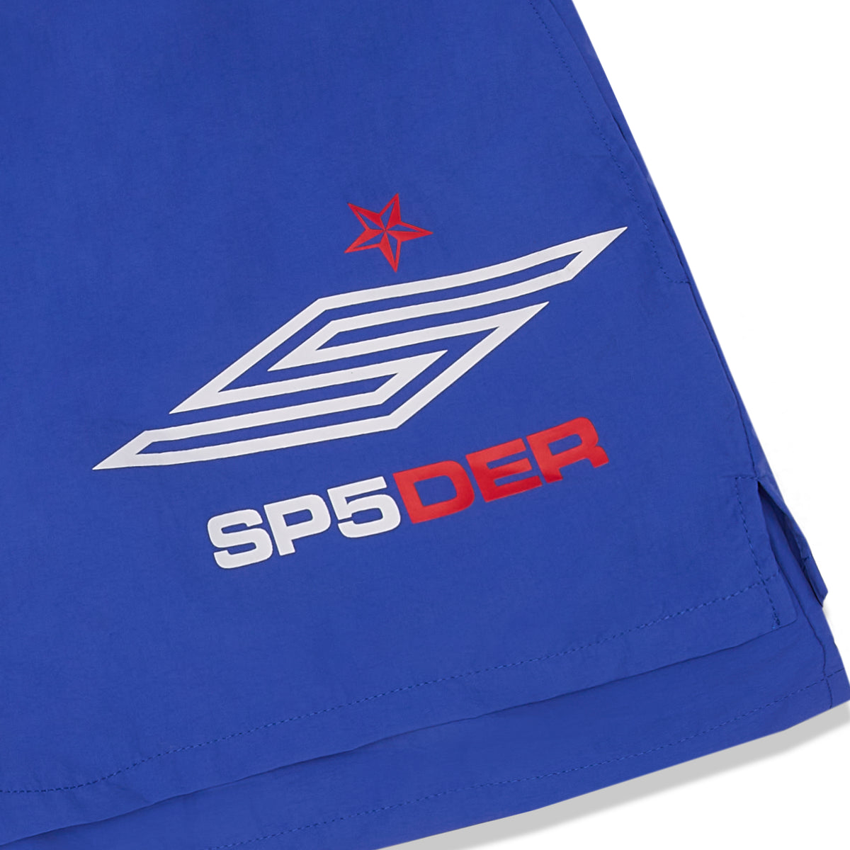 BLUE SP5DER PRO DOUBLE LAYER NYLON SHORT | SP5DER | KING SPIDER